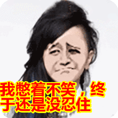 我憋着不笑，终于还是没忍住表情包动态gif表情图片 - 找表情上表情家